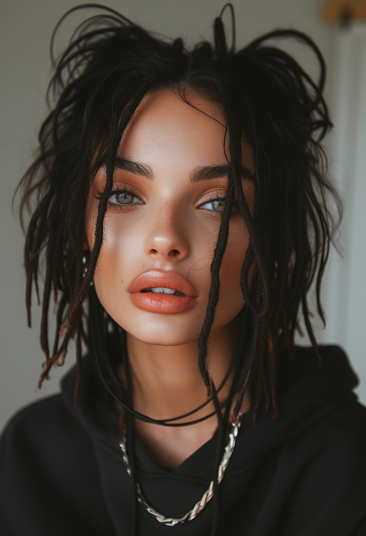 Portrait Of Strength A Captivating Gaze By Constance Gordon Cumming