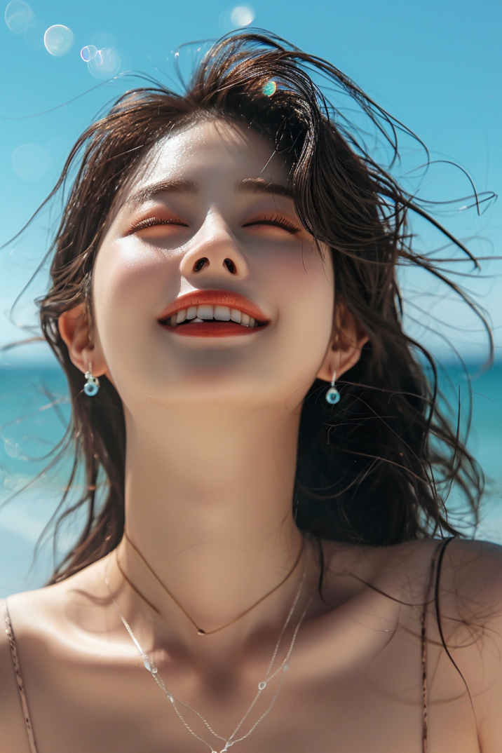 Goddess Of The Sea Du Qiongs Aesthetic South Korean Swimsuit Elegance Ifoto