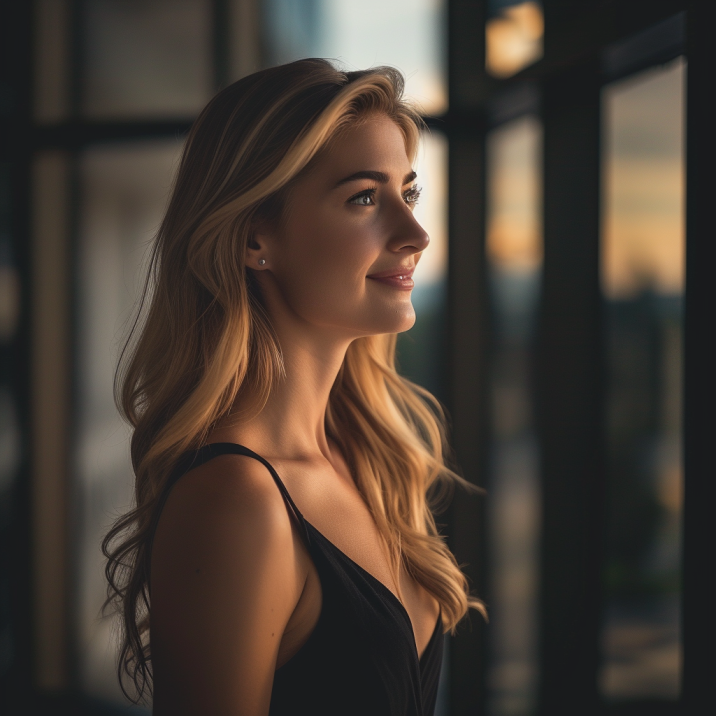 Golden Glow Anna Katharina Blocks City View At Dawn Ifoto