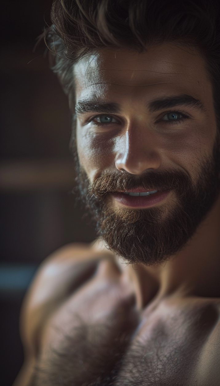 Masculine Elegance: Turkish Model Adam Dario Keel Captures Strength and ...