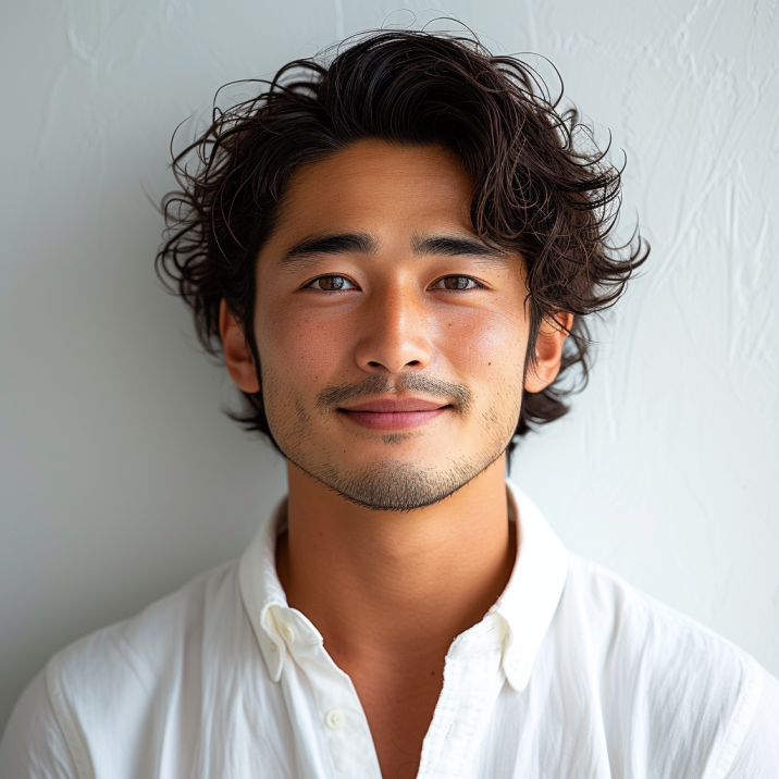 Serene Elegance: Japanese Male Model Eizan Kikukawa's Modern Mingei ...