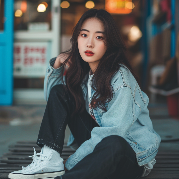 Serenity In Strength Du Qiong The South Korean Fitness Muse Ifoto