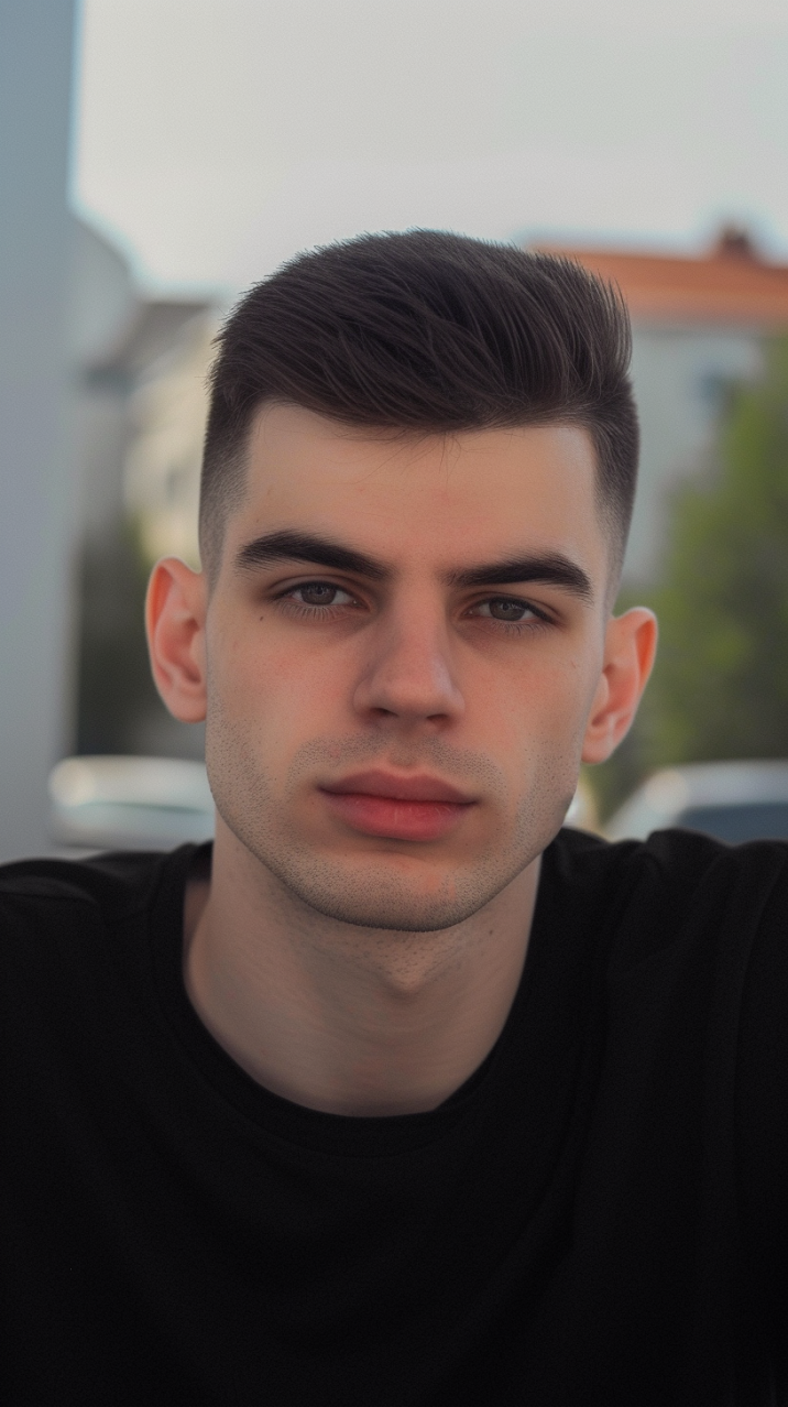 Serious Stare: A Romanian Male Model in Perfect Shade | iFoto