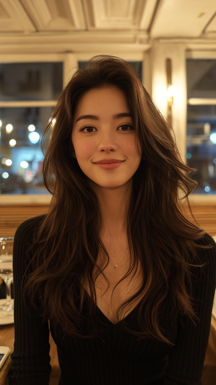 Smiling Beauty in the Urban Jungle: A Polaroid Snapshot of Hong Kong Female Model Ai Xuan | iFoto